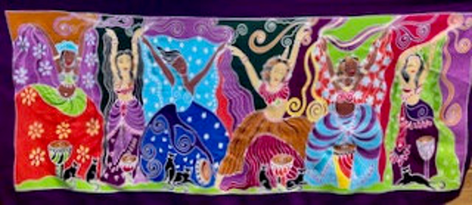 Dancing Goddess flags and banners | Etsy