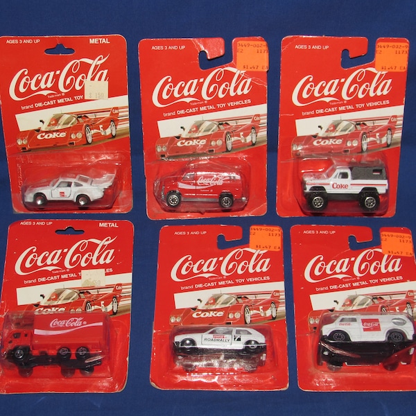 Coca Cola Diecast Vehicles - Etsy