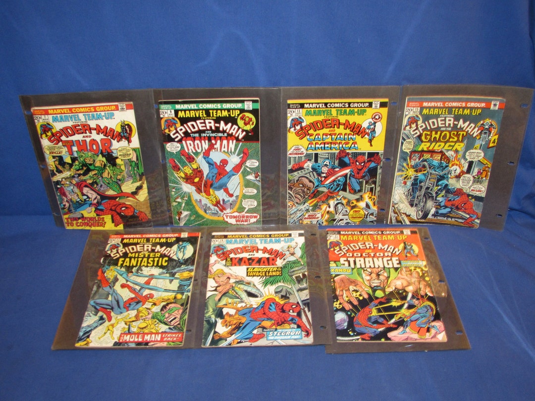 MARVEL TEAM UP 1973 1975 Spider-man Comics Set of 20 - Etsy