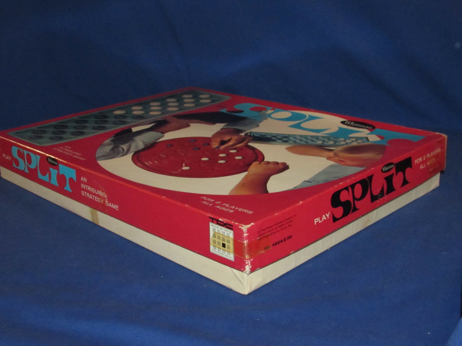 SPLIT GAME WHITMAN 1966 Intriguing Strategy Game - Etsy