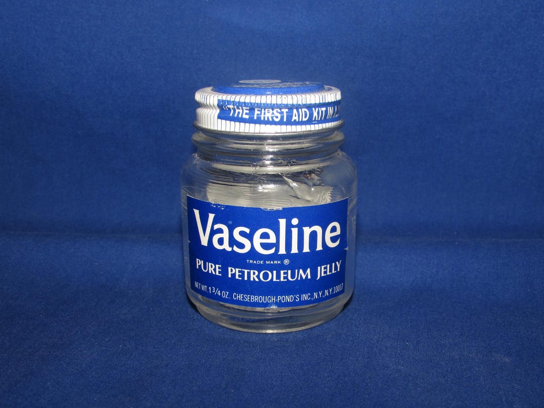 VASELINE JAR 1970s Small Vintage Container - Etsy