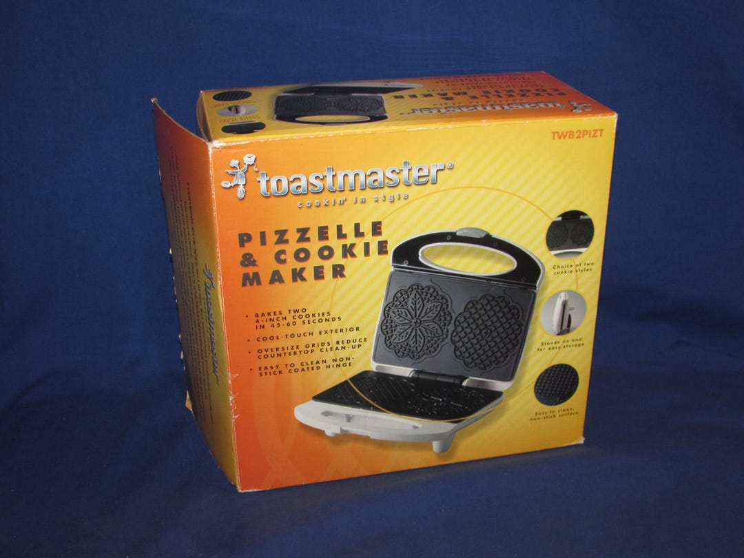TOASTMASTER Pizzelle and Cookie Maker 2003 Free Shipping - Etsy