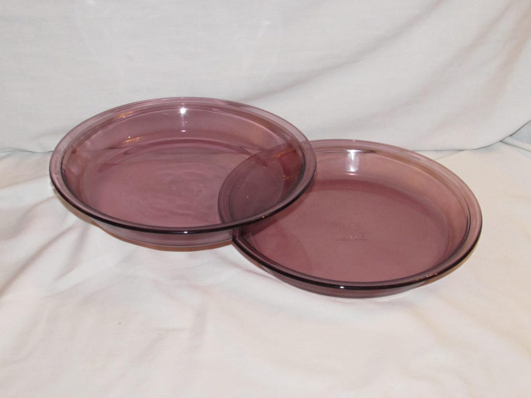 PYREX PIE PLATES 209 Purple 1980s Set of 2 - Etsy