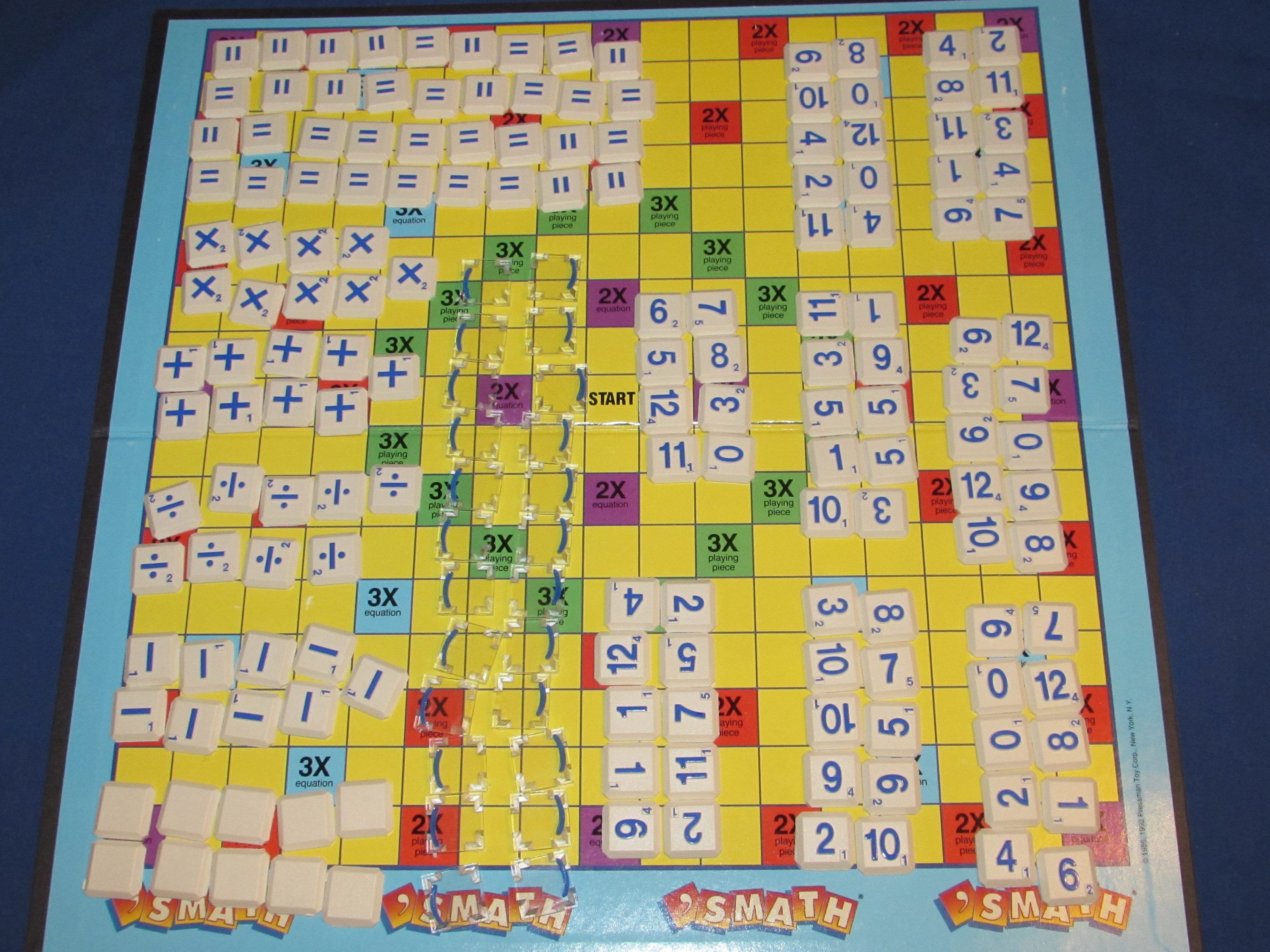SMATH GAME 1992 PRESSMAN Educational Math Game Vintage - Etsy UK