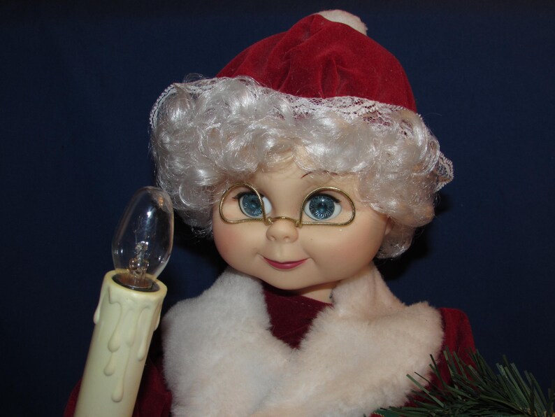 MRS. SANTA CLAUS Matrix Animated Figure 1992 Free Shipping - Etsy