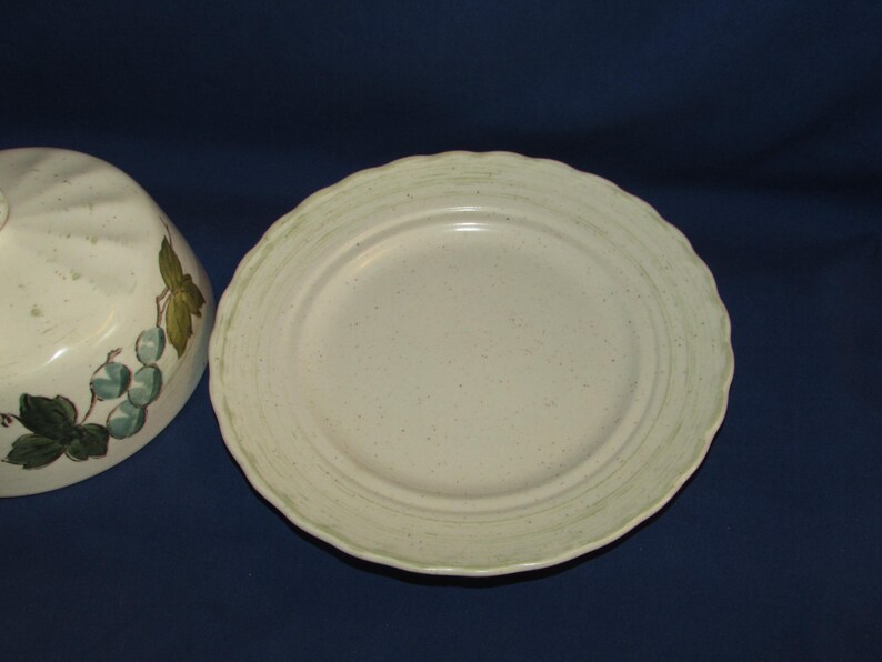 Metlox VINEYARD BUTTER DISH Cheese Server Vernon Ware 1960s - Etsy