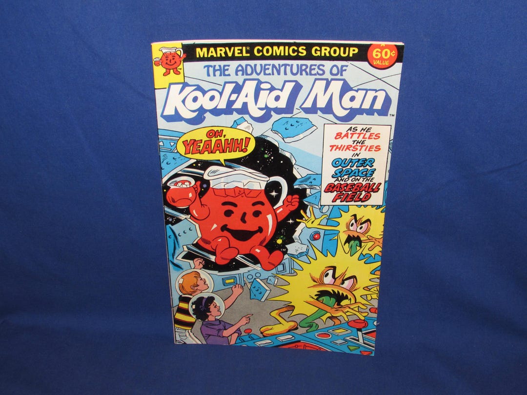 KOOL-AID MAN Comic Book 1983 Marvel Free Shipping - Etsy