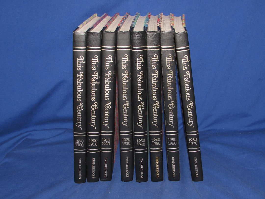 THIS FABULOUS CENTURY Time-life Book Set 8 Volumes 1971 Free Shipping ...