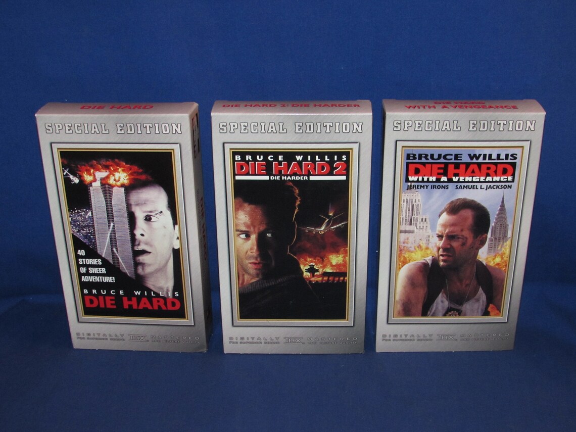 DIE HARD Special Edition Trilogy 2001 Boxed Set | Etsy