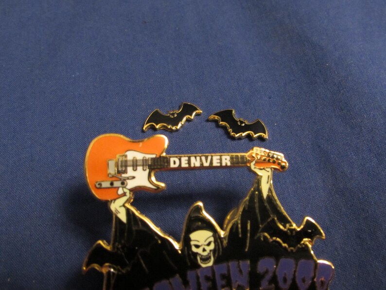 HARD ROCK PIN Halloween 2000 Denver Free Shipping - Etsy