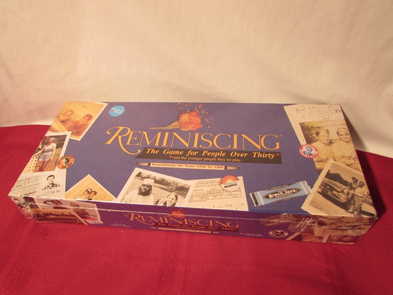REMINISCING the Game for People Over 30 1993 NIB Vintage - Etsy