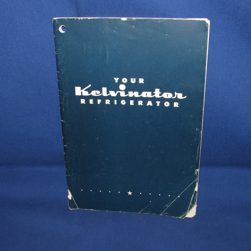 Vintage Kelvinator Refrigerator - Etsy