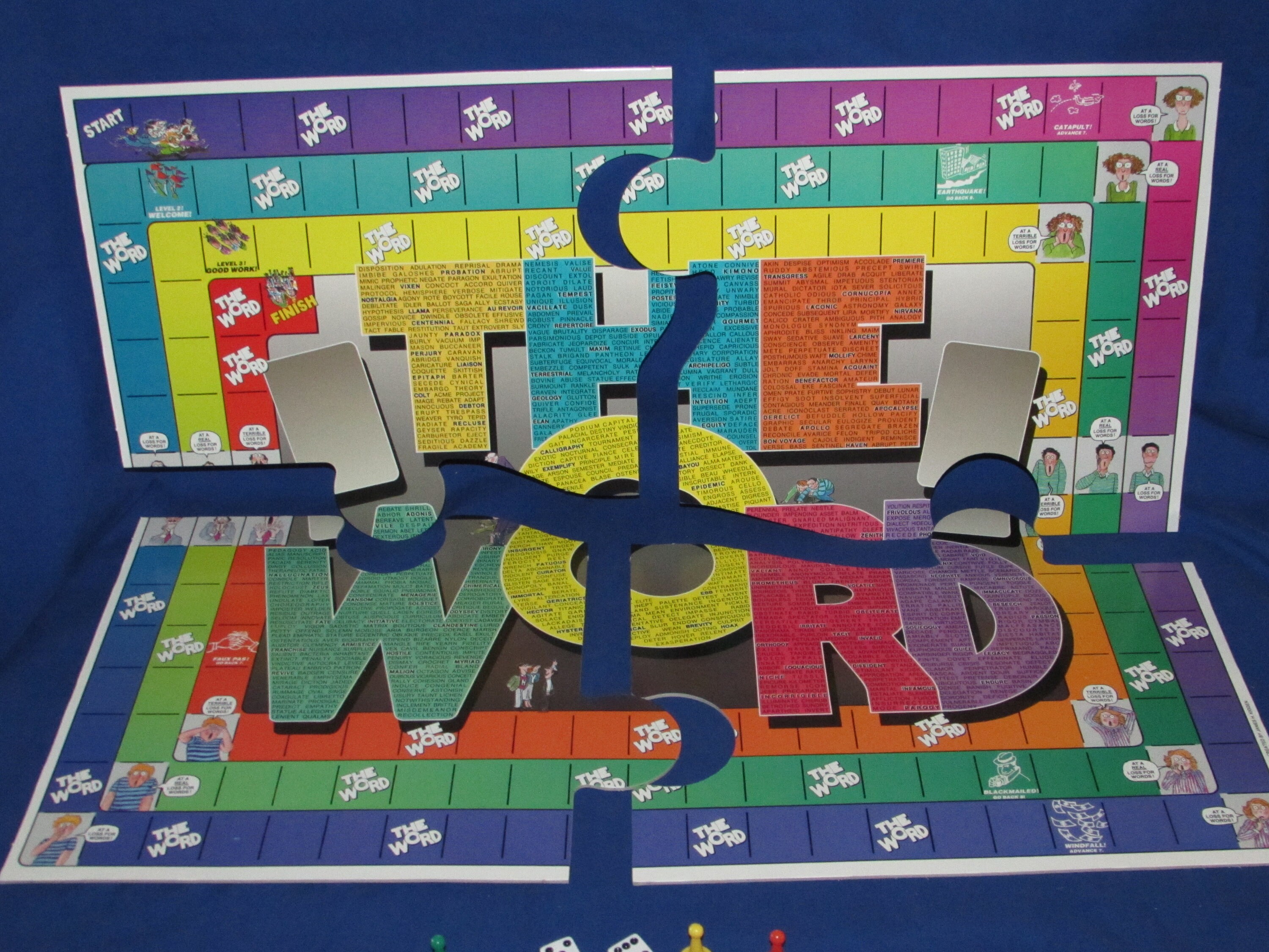 THE WORD 2 GAME Advanced Version 1987 Vocabulary Fun - Etsy