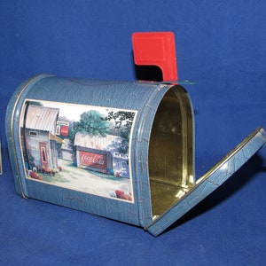 COCA-COLA MAILBOX Tin 1999 in Box - Etsy