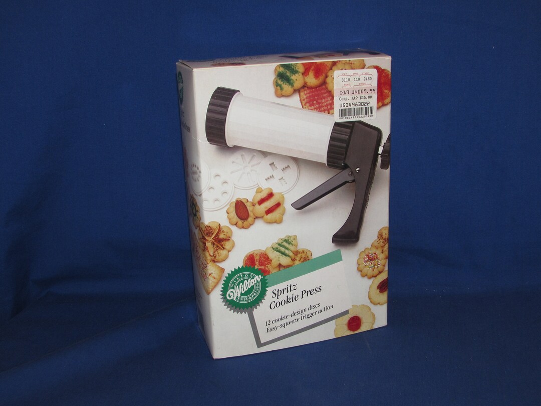 Wilton SPRITZ COOKIE PRESS 1991 Vintage Kitchen - Etsy