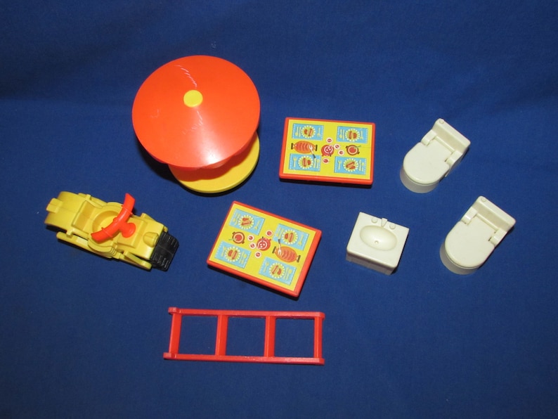 FISHER PRICE ACCESSORIES Lot of 8 Items 1970s Free Shipping - Etsy