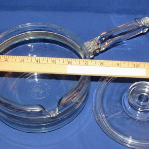 PYREX FLAMEWARE 1.5 Quart 6213 Stove Top Sauce Pan With Lid 1950s Free ...