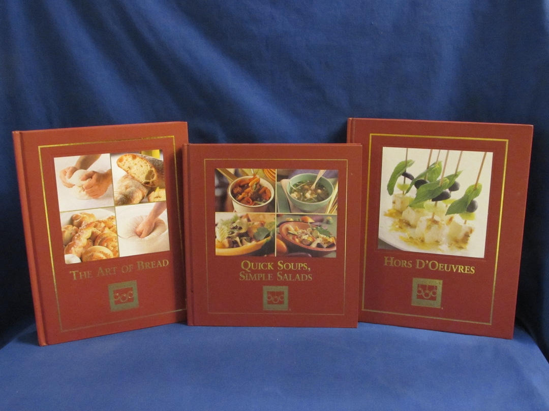 COOKBOOK Cooking Club of America Set of 3 Tons of Recipes - Etsy