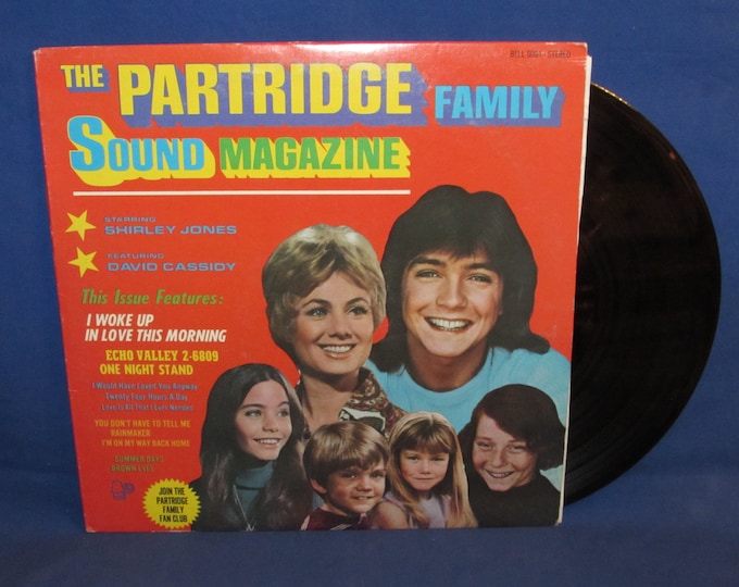 PARTRIDGE FAMILY RECORD Sound Magazine 1971 Free Shipping - Etsy