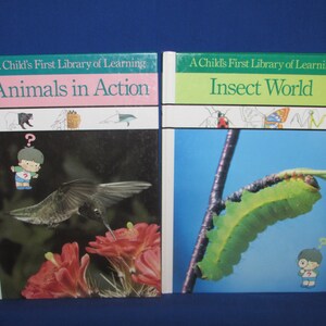 TIME-LIFE A Child’s First Library of Learning Set of 7 Volumes 1990s ...