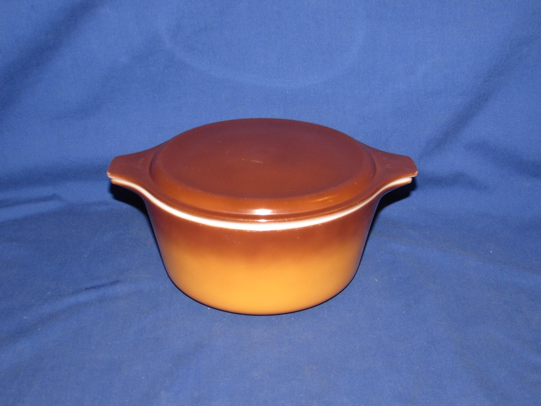 PYREX MEDIUM CASSEROLE 474 Old Orchard Pattern 1.5 Quart - Etsy