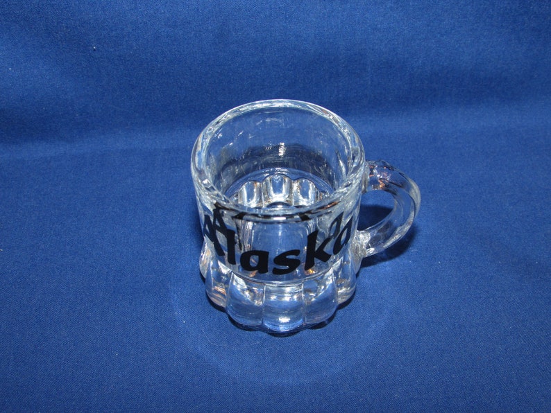 ALASKA Shot Glass MINI MUG or Root Beer Mug Vintage Souvenir Free ...