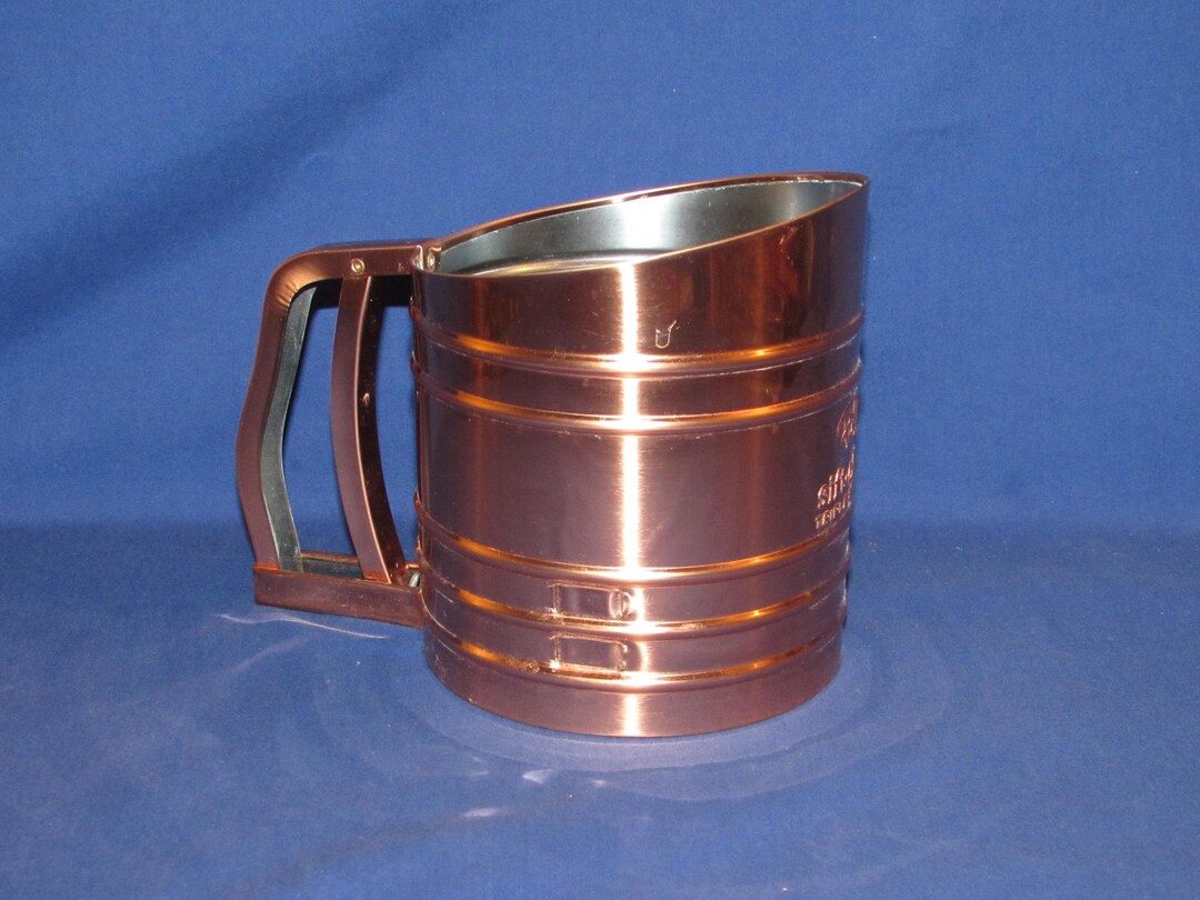 COPPER FOLEY SIFTER 1970s Vintage Kitchen Triple Screen - Etsy