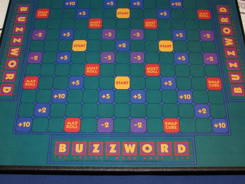 BUZZWORD GAME 1995 Fastest Word Game Ever by The Great | Etsy