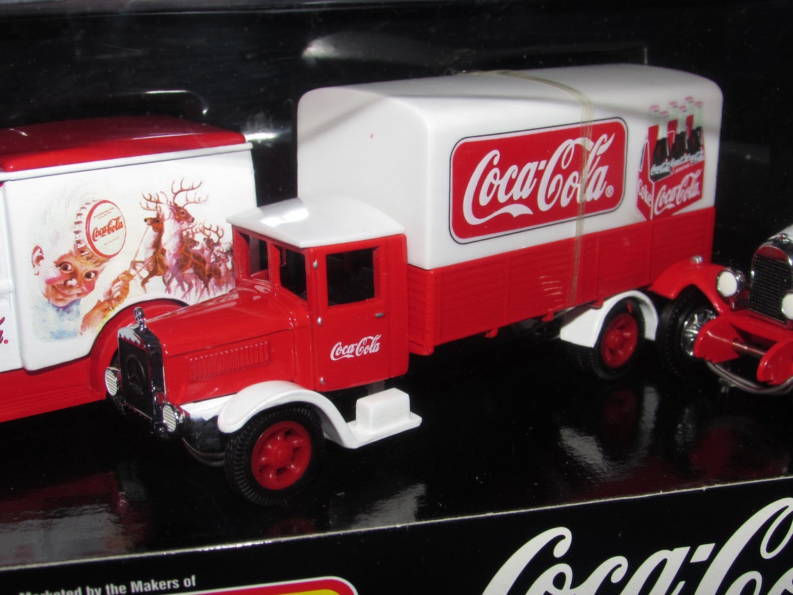 COCA-COLA MATCHBOX 3 Van Set 1998 Die Cast Vintage Vans Free Shipping ...