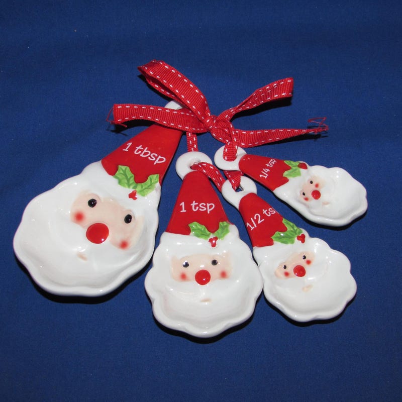 Ceramic Measuring Spoons - Etsy