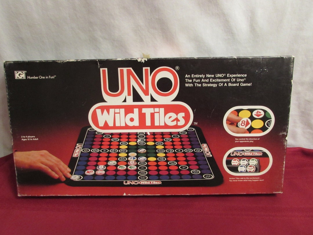 UNO WILD TILES 1982 - Etsy
