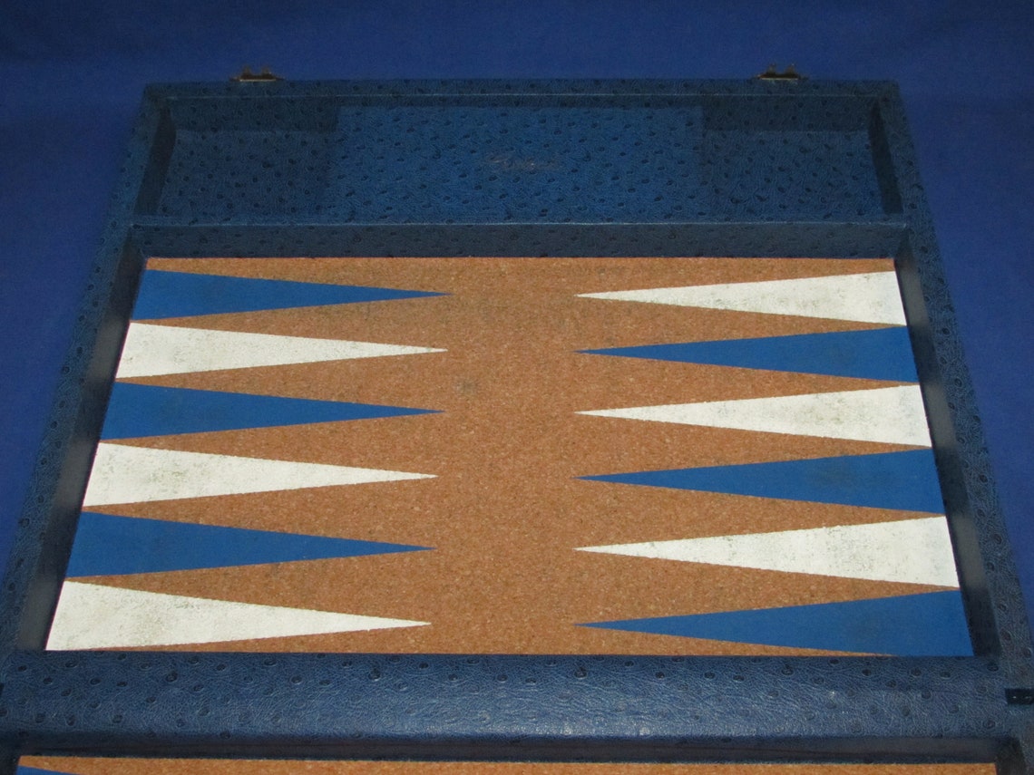 CRISLOID BACKGAMMON SET 1970s Bakelite Pieces Locking Case - Etsy