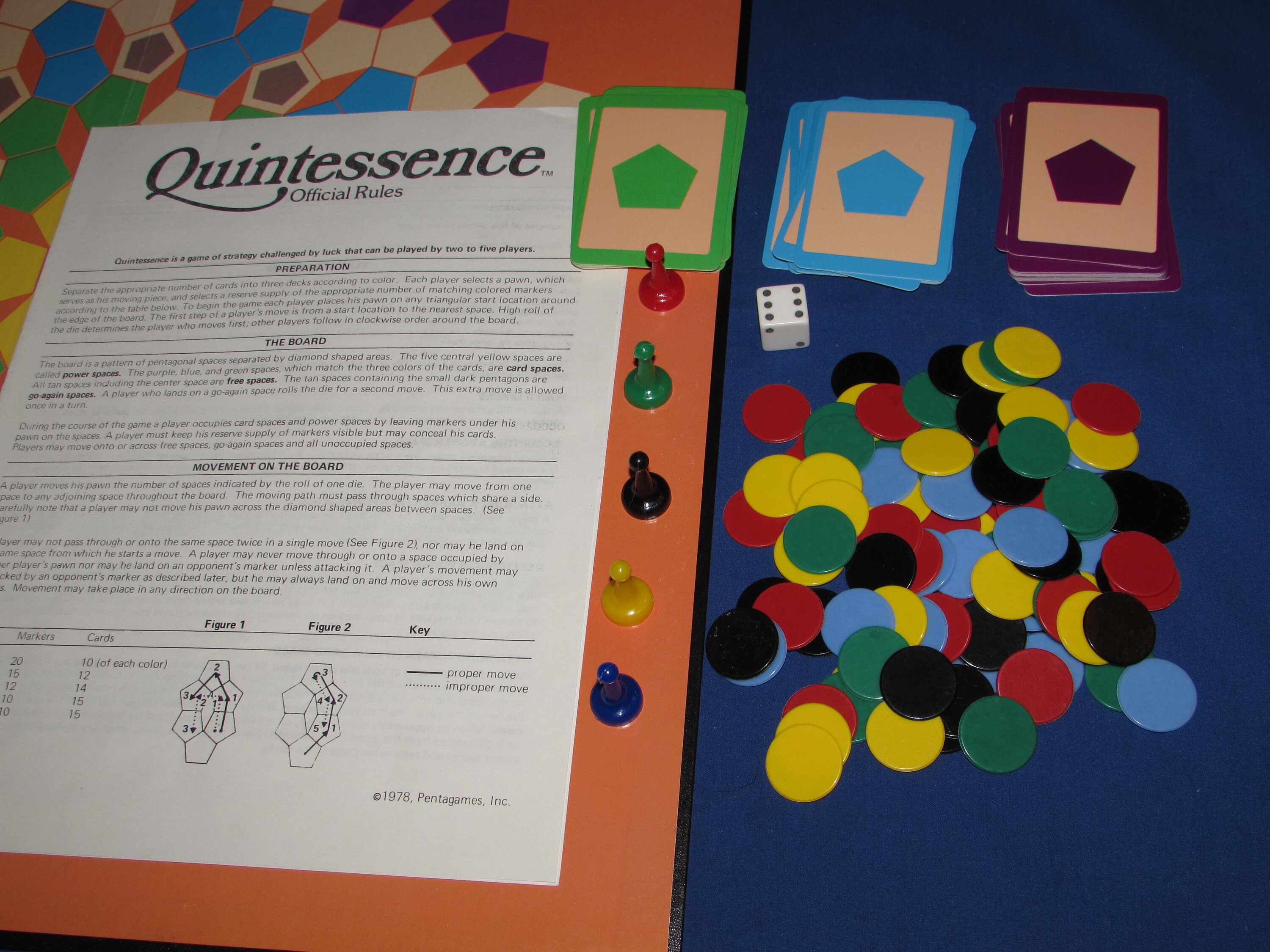 QUINTESSENCE GAME 1978 Hard-to-find Board Game Free Shipping - Etsy