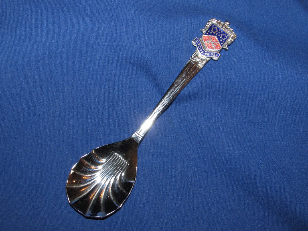 SOUVENIR SPOON Clacton-on-sea 1960s England Free Shipping - Etsy
