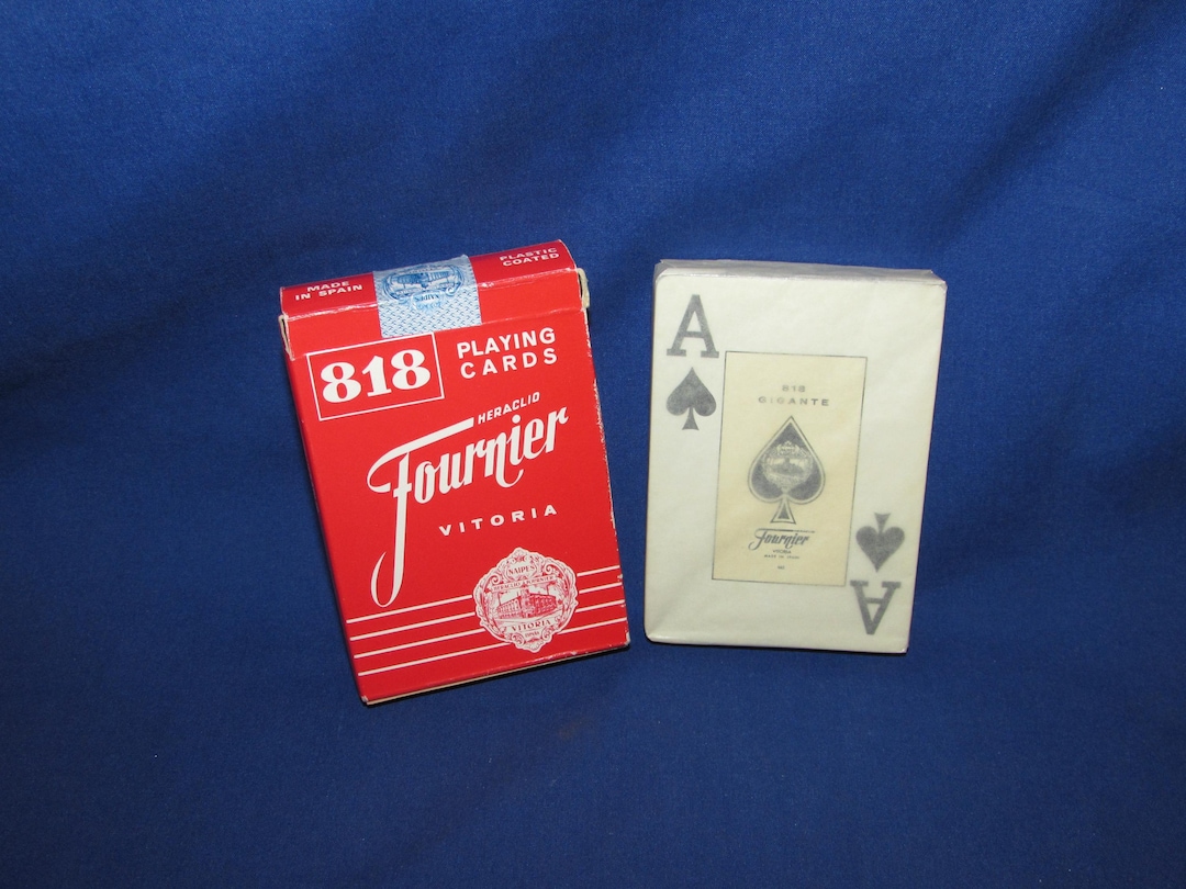FOURNIER 818 PLAYING CARDS Vitoria Spain 1960s - Etsy