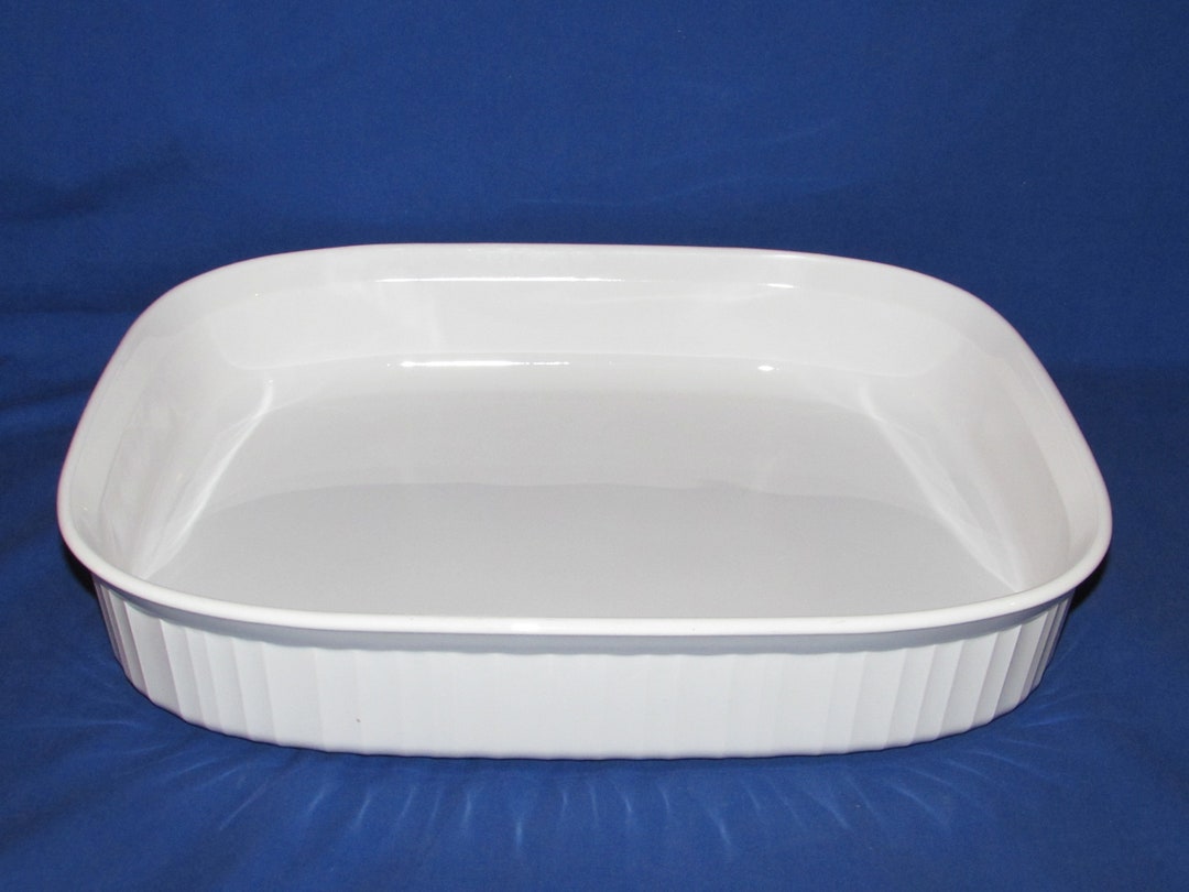 Corning Ware FRENCH WHITE Baking Dish 4.5 Quart F-21-B Corningware Free Shipping - Etsy