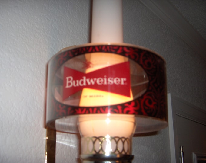 BUDWEISER WALL SCONCE Light 1971 Bar Light - Etsy