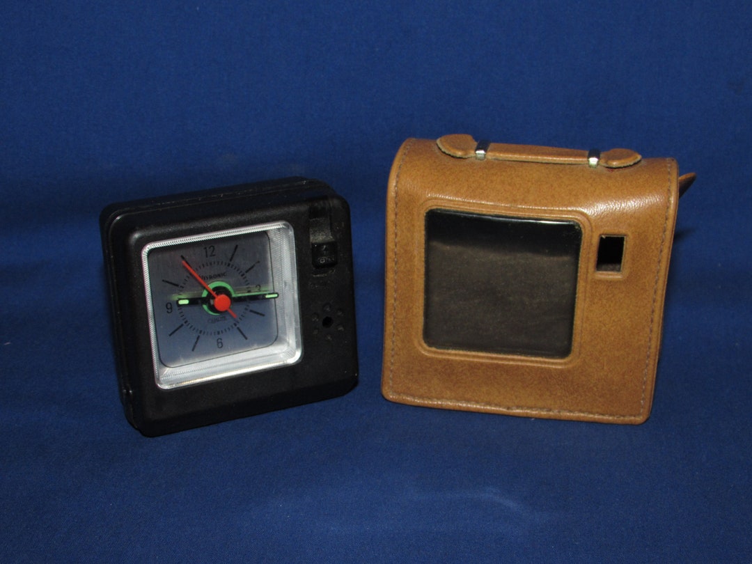 VITRONIC TRAVEL MATE Quartz Alarm Clock 1980s - Etsy