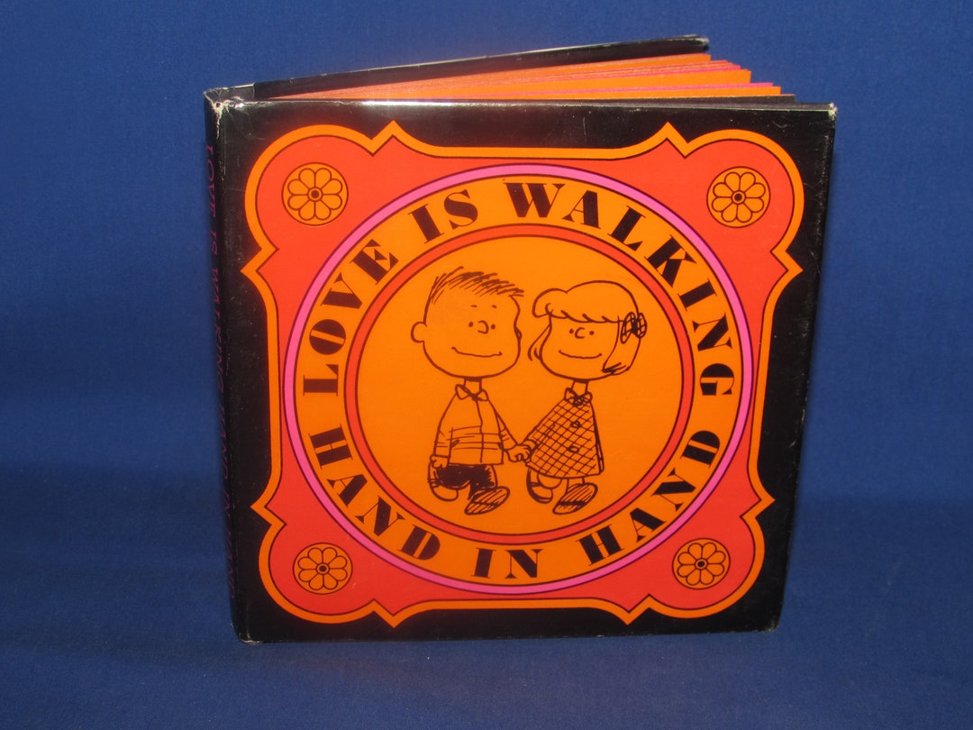 PEANUTS BOOK Love is Walking Hand in Hand 1965 Charles M Schulz Free ...