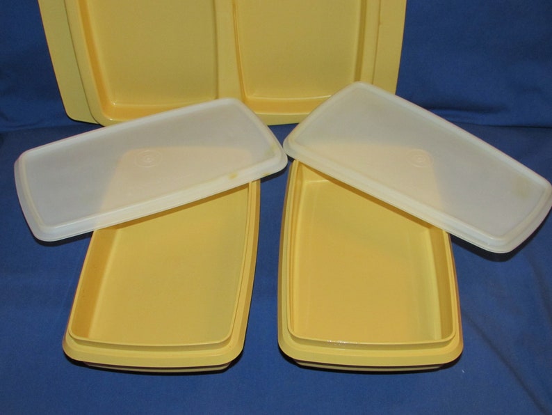 Tupperware DOUBLE DELI SERVER With 2 Deli Keepers 815 and 816 - Etsy