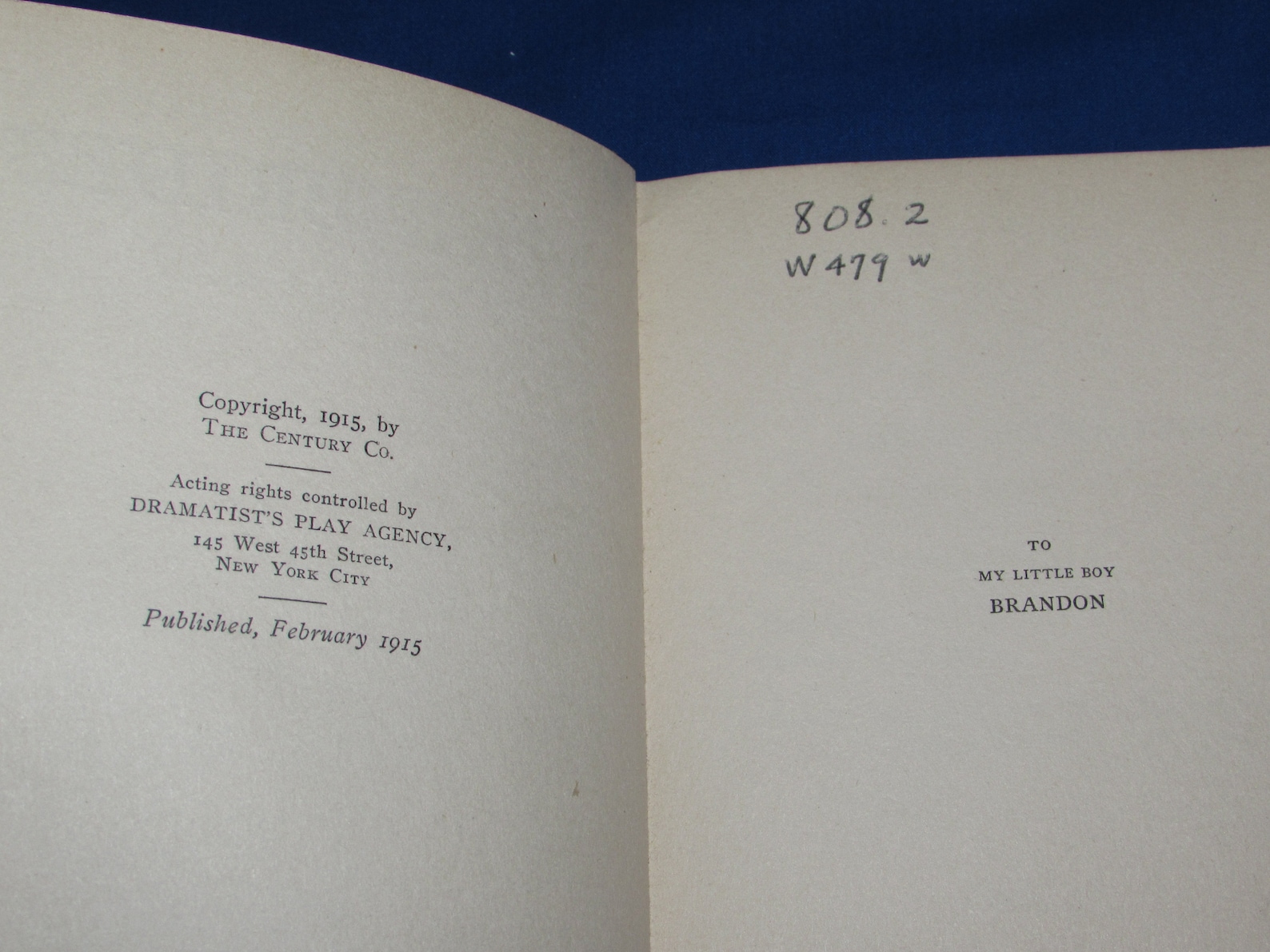 WAR BRIDES Play in One Act 1915 Marion Craig Wentworth Free Shipping - Etsy