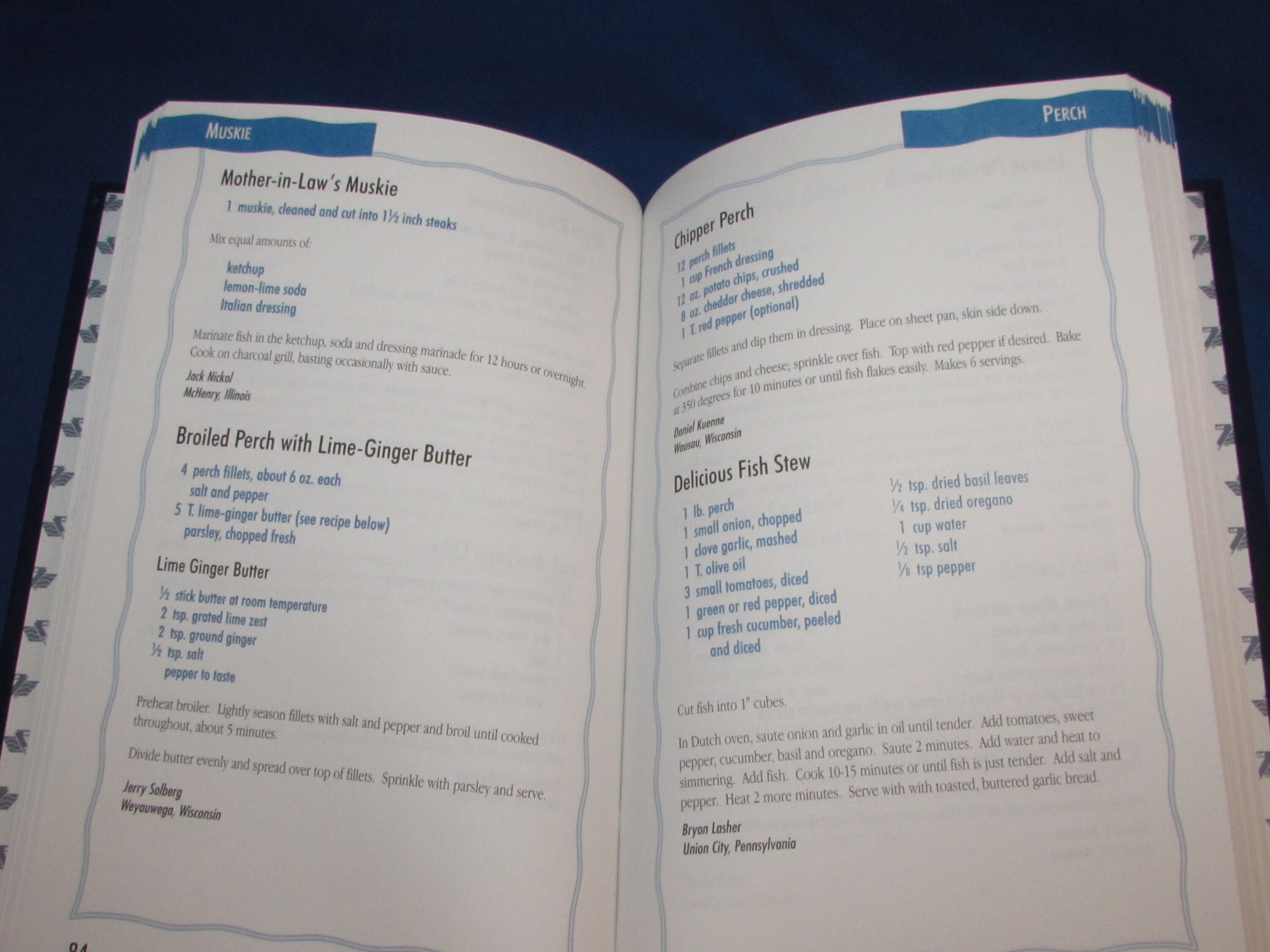 Cookbook North American Fishing Club NAFC Members Cookbook | Etsy