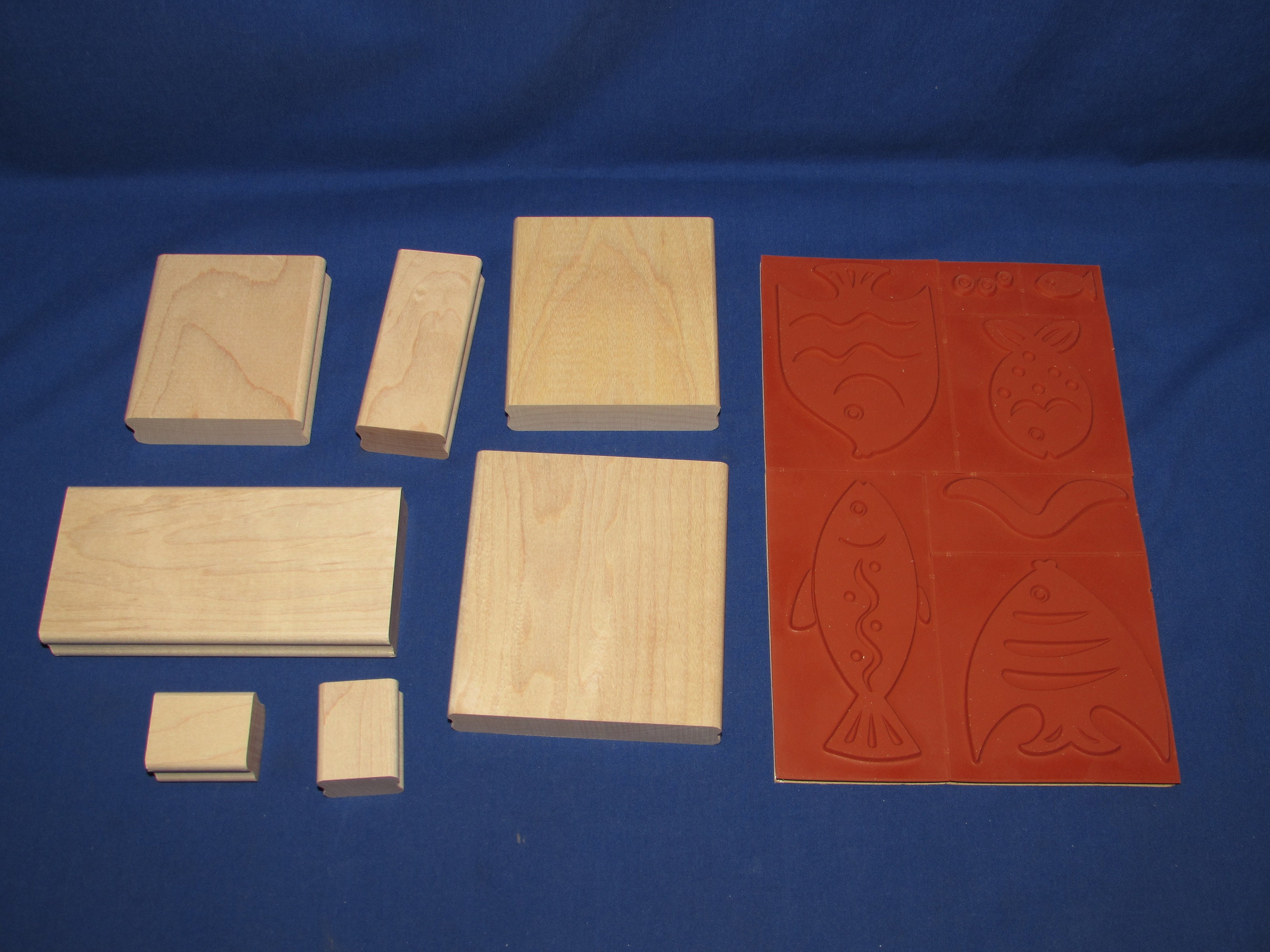 Stampin up TROPICAL FISH Stamps NIB 2002 Set of 7 - Etsy