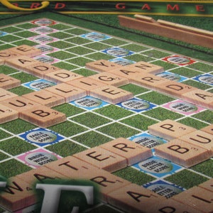 SCRABBLE GOLF 2000 Usa-opoly Scrabble With Golf Words Vintage New Free ...