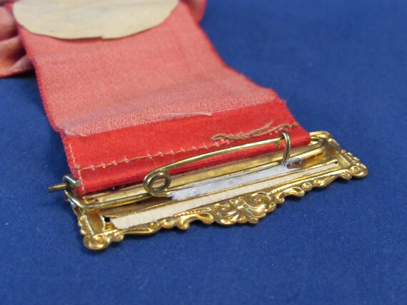 CATHOLIC MEMBER RIBBON 1950s Free Shipping - Gem