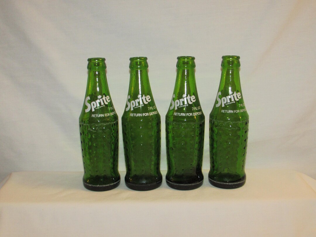 SPRITE BOTTLES VINTAGE 1970s Set of 4 National Parks Seven Ounce ...