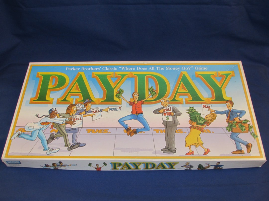 PAYDAY Game 1994 Parker Brothers Vintage Board Game - Etsy