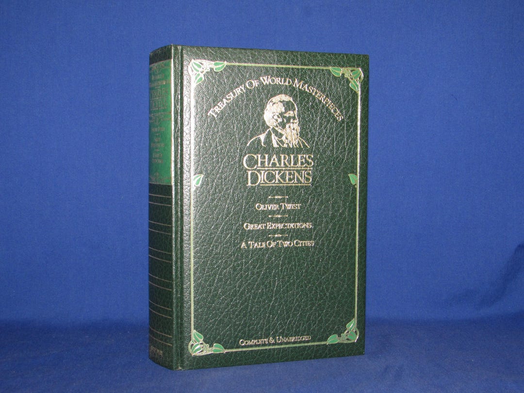 CHARLES DICKENS Treasury of World Masterpieces 1981 Collectible Book ...