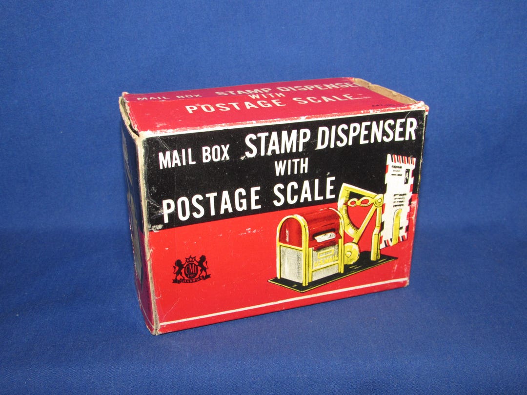MAILBOX STAMP DISPENSER and Postage Scale 1960s - Etsy