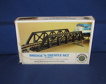 Train Time Laser N Scale Custom Laser Cut Trestle Bridge Kit - Etsy